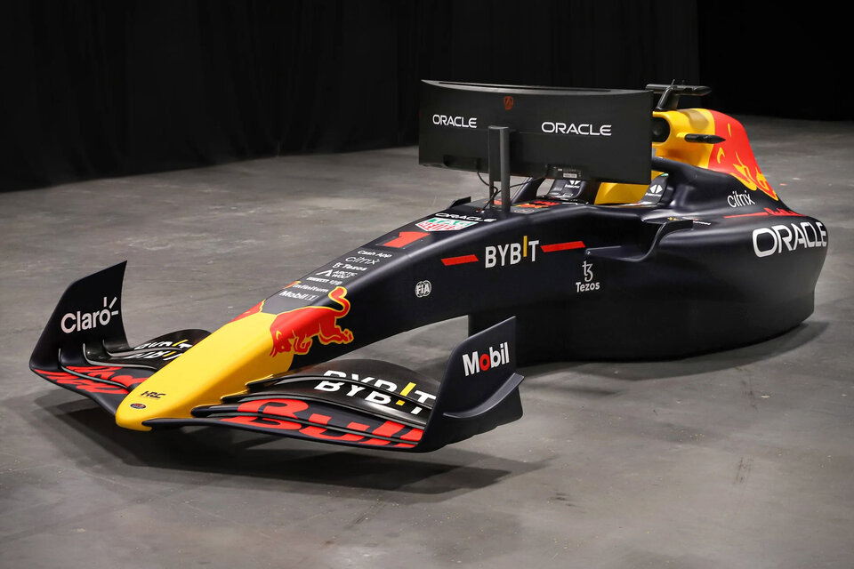 2022 Oracle Red Bull RB18 Racing Simulator | Uncrate
