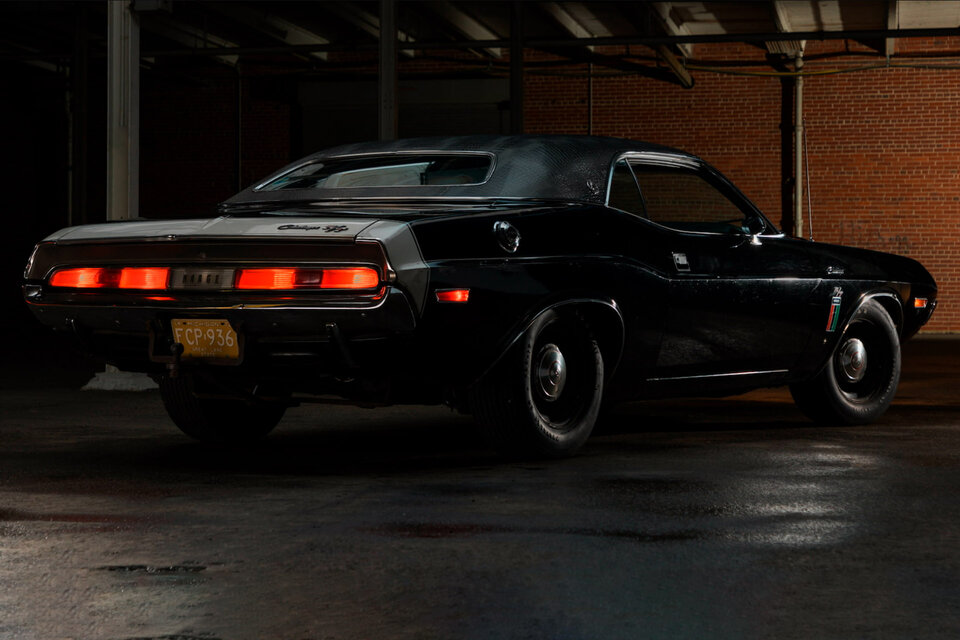 1970 Dodge Challenger HEMI R/T Black Ghost | Uncrate