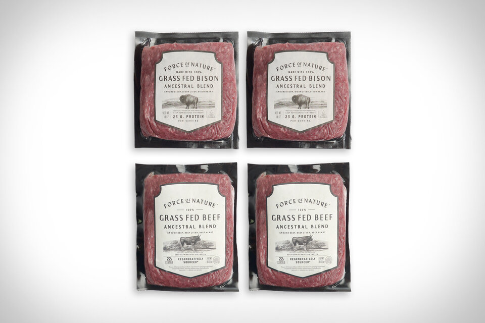 Force of Nature Beef & Bison Bundle | Uncrate