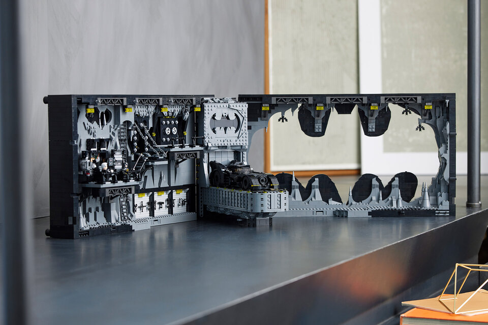 LEGO Batman Batcave Shadow Box | Uncrate