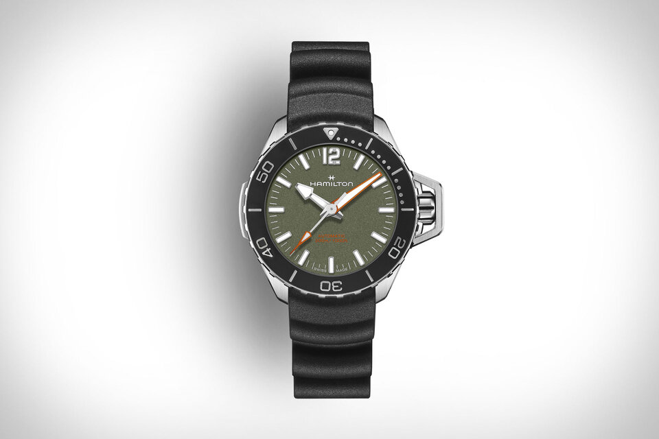 Reloj Hamilton Frogman de 41 mm | Uncrate