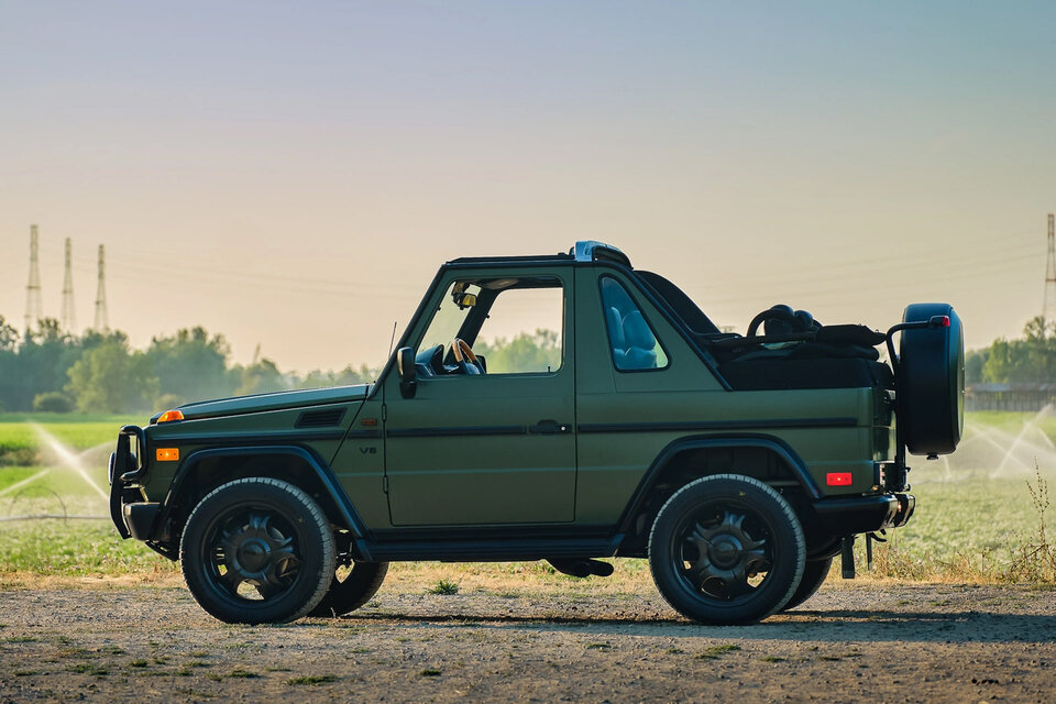 2001 Mercedes-Benz G500 Cabriolet Europa | Uncrate