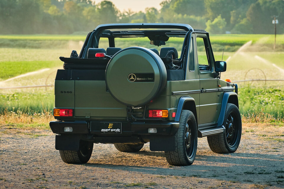 2001 Mercedes-Benz G500 Cabriolet Europa | Uncrate