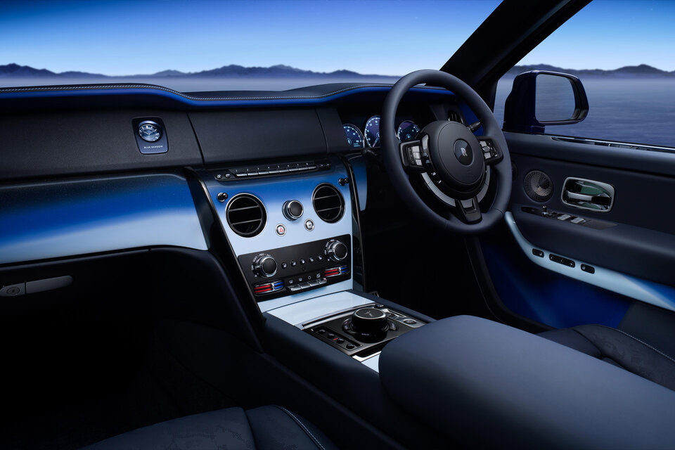 Rolls-Royce Black Badge Cullinan Blue Shadow | Uncrate