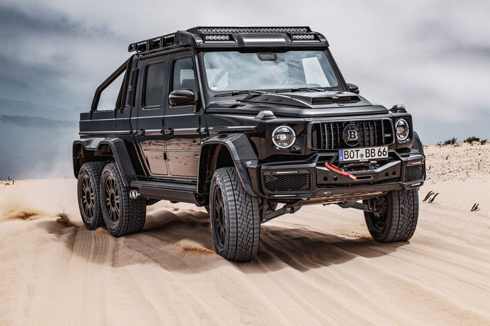 Brabus XLP 900 6×6 Superblack | Uncrate