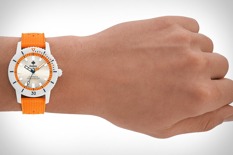Zodiac Super Sea Wolf Ceramic Compression Watch | Uncrate