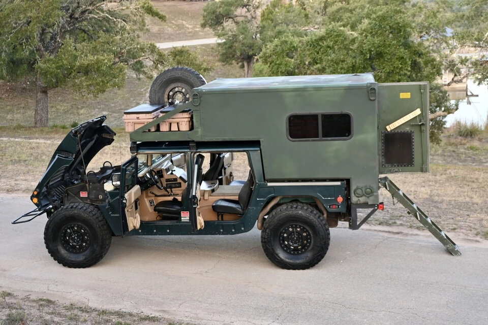 1994 Hummer H1 Overland Camper | Uncrate