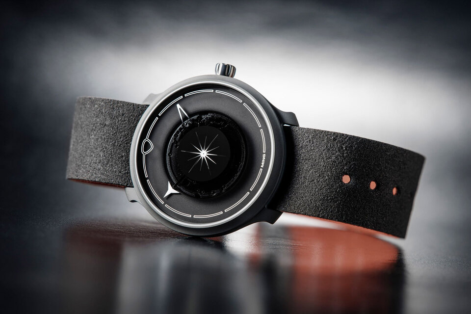 Ming 37.04 Rose Gold Monopusher Watch | Uncrate