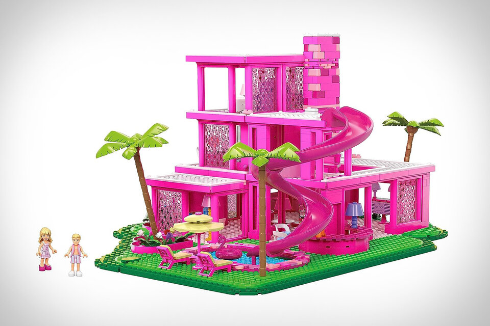 Mega Barbie Dream House Building Set | Uncrate