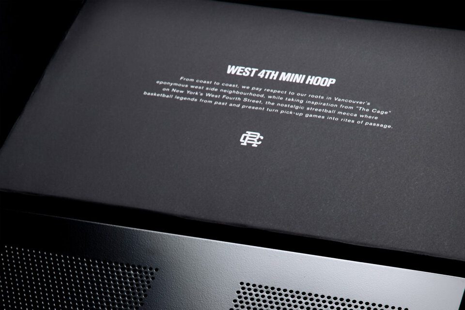 Reigning Champ West 4th Mini Basketball Hoop | Uncrate