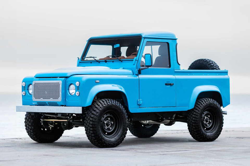 Alvarez Works Etna Blue Land Rover Defender | Uncrate