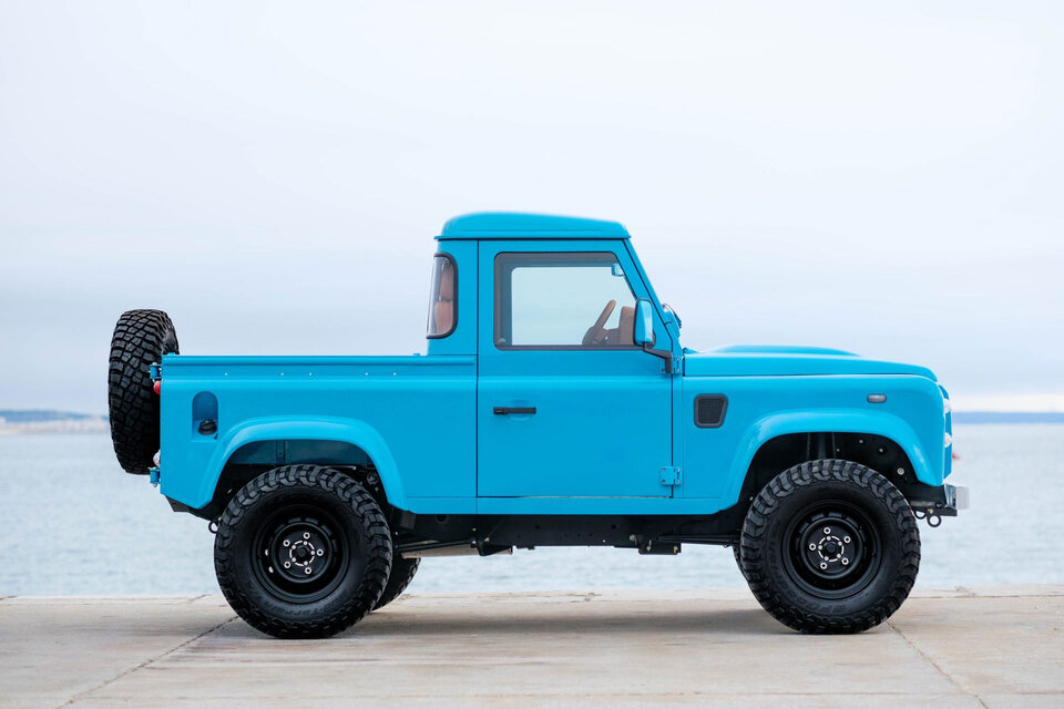 Alvarez Works Etna Blue Land Rover Defender | Uncrate