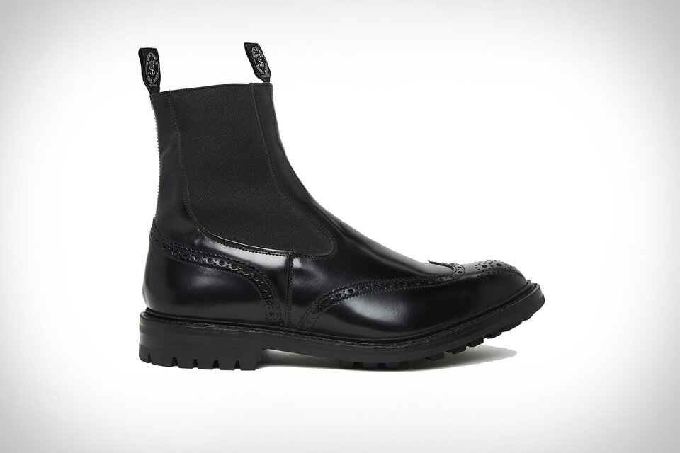 Todd Snyder x Tricker's Henry Wing Cap Chelsea Boot | Uncrate
