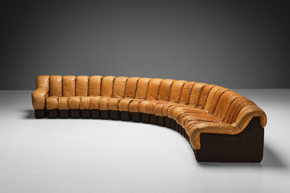 De Sede DS-600 Snake Sectional Sofa | Uncrate