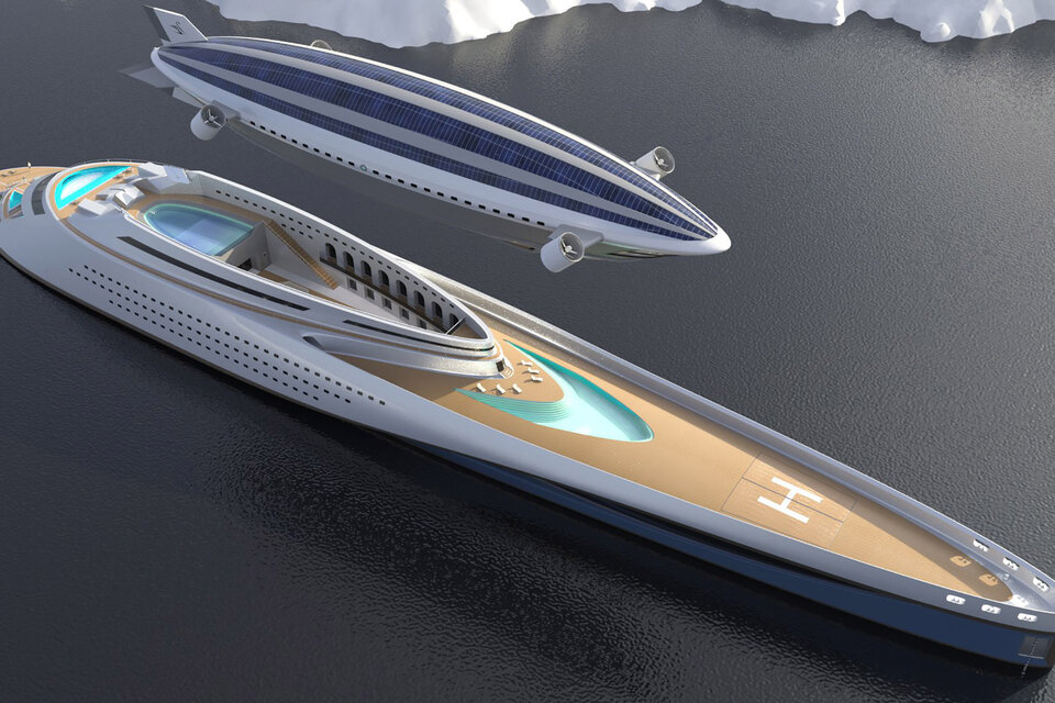 Lazzarini Colossea Airship Yacht | Uncrate