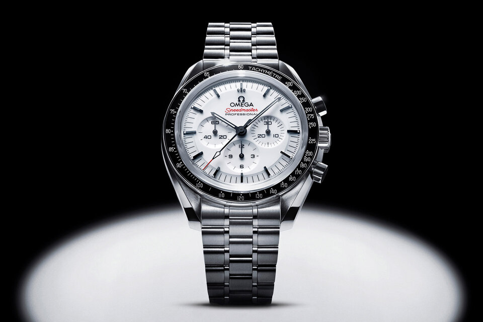 Omega Speedmaster White Dial Watch | Uncrate
