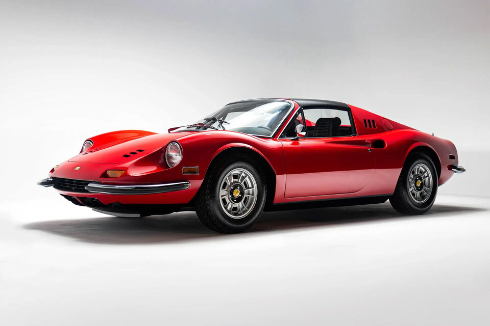 Cher's 1972 Ferrari Dino 246 GTS | Uncrate