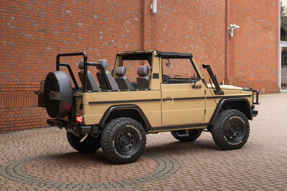 EMC 1993 Mercedes 250GD Sahara Wolf | Uncrate