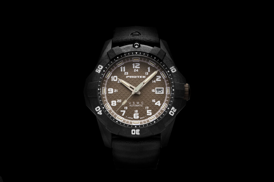ProTek USMC Automatic Watch | Uncrate