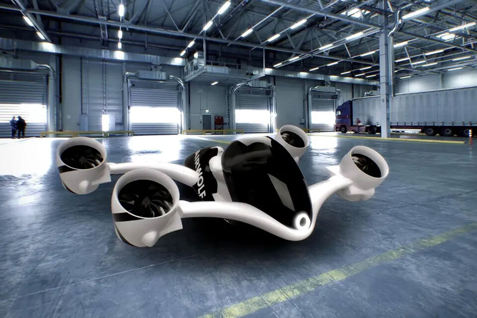 UDX Airwolf eVTOL 悬浮车 | Uncrate