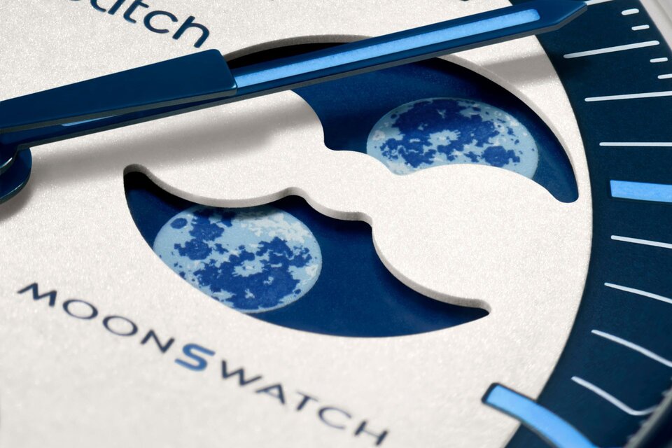 OMEGA x Swatch Mission to the Super Blue Moonphase Moonswatch | Uncrate