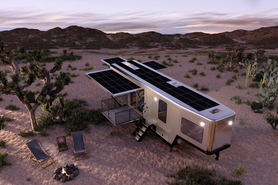 Living Vehicle GT39 Travel Trailer | Uncrate