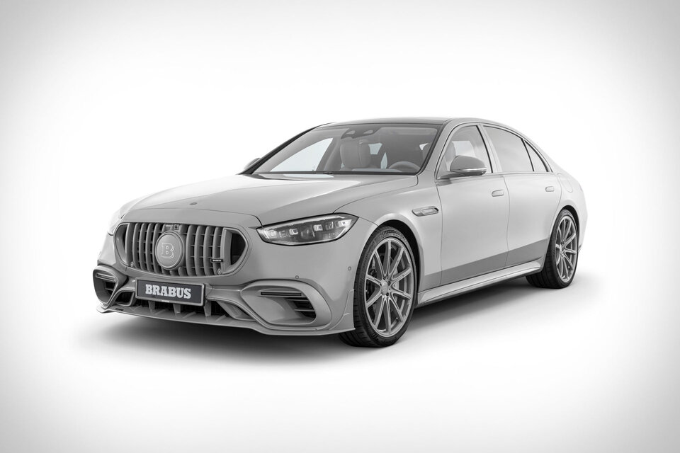 Brabus 1000 All Gray Sedan | Uncrate