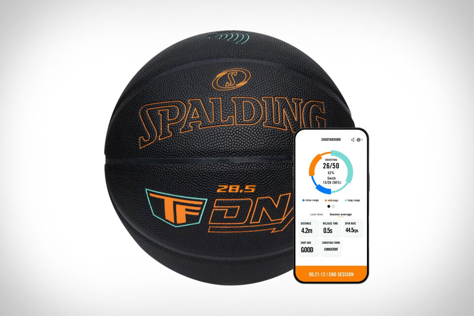Spalding TF DNA Smart Basketball | Uncrate
