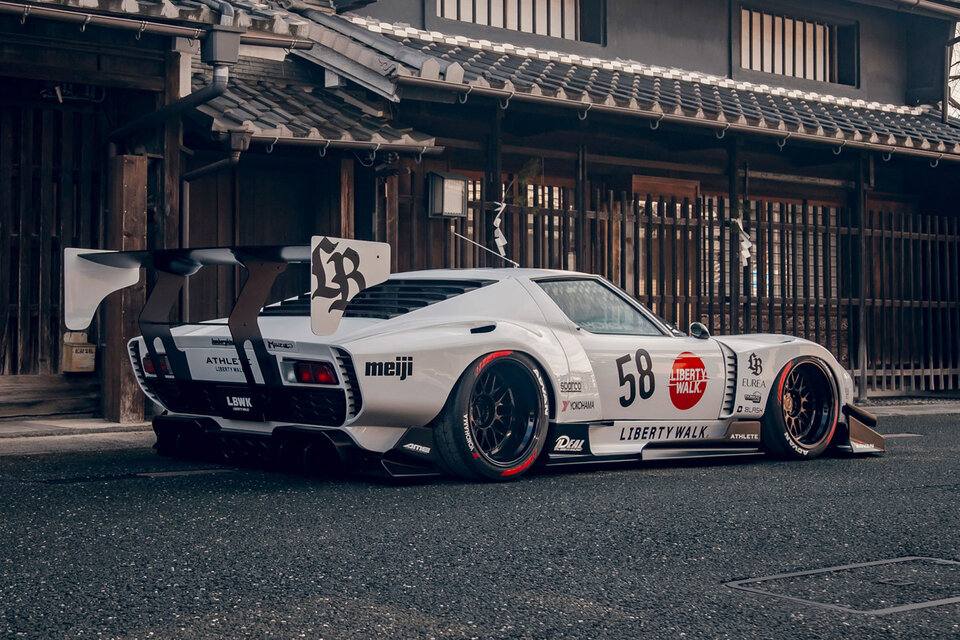 Liberty Walk GT Lamborghini Miura Body Kit | Uncrate