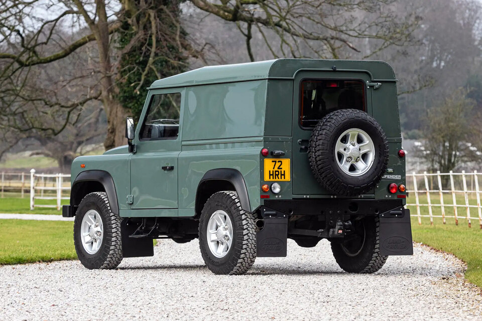 King Charles' 2010 Land Rover Defender 90 | Uncrate