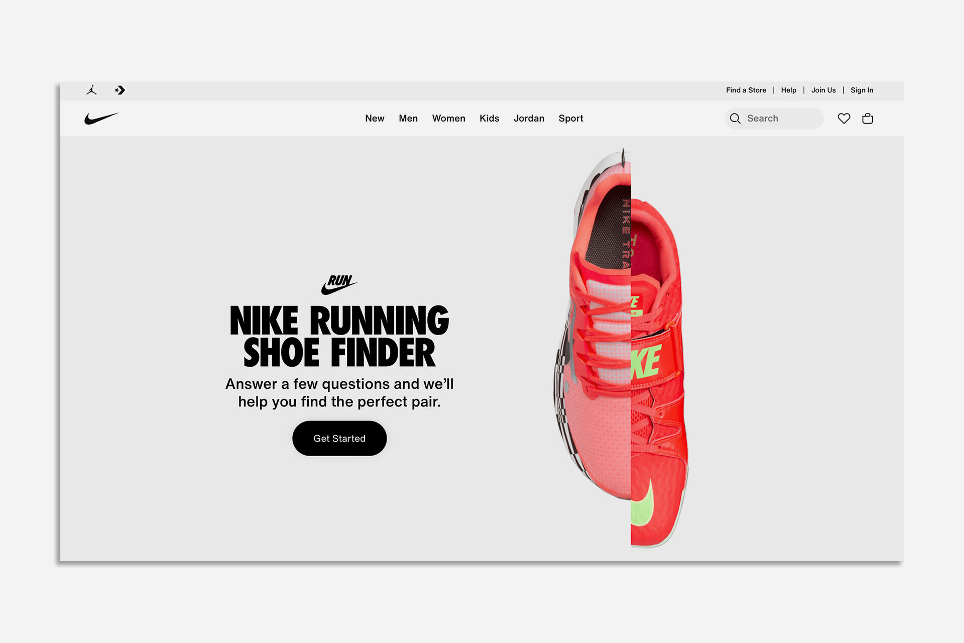 Nike Running Shoe Finder | Uncrate