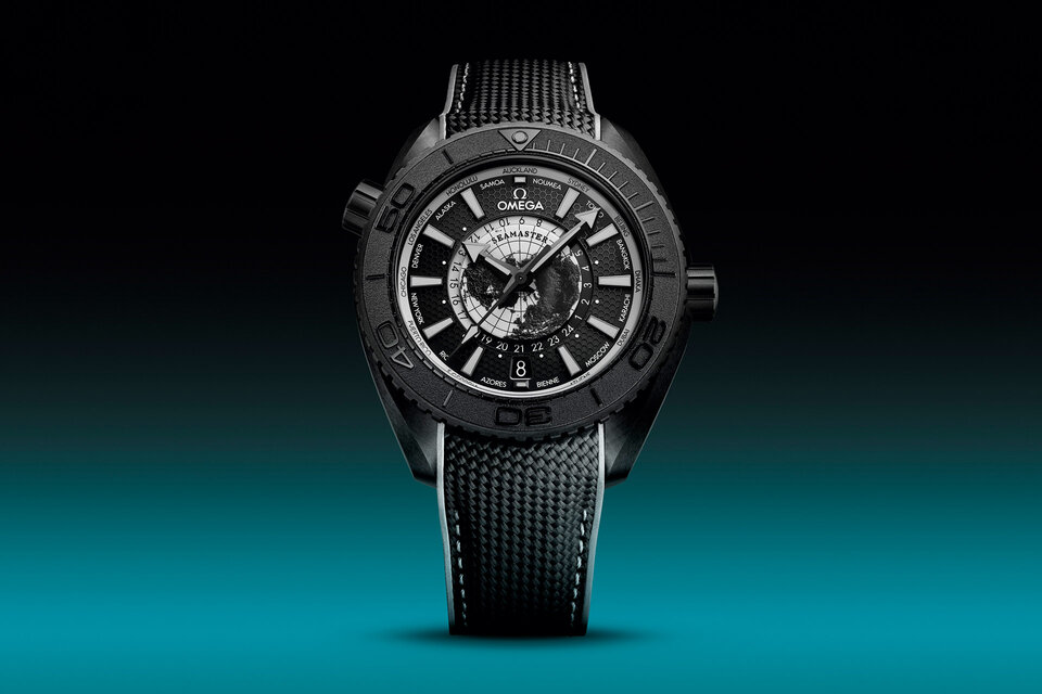 OMEGA Seamaster Planet Ocean Worldtimer Watch | Uncrate