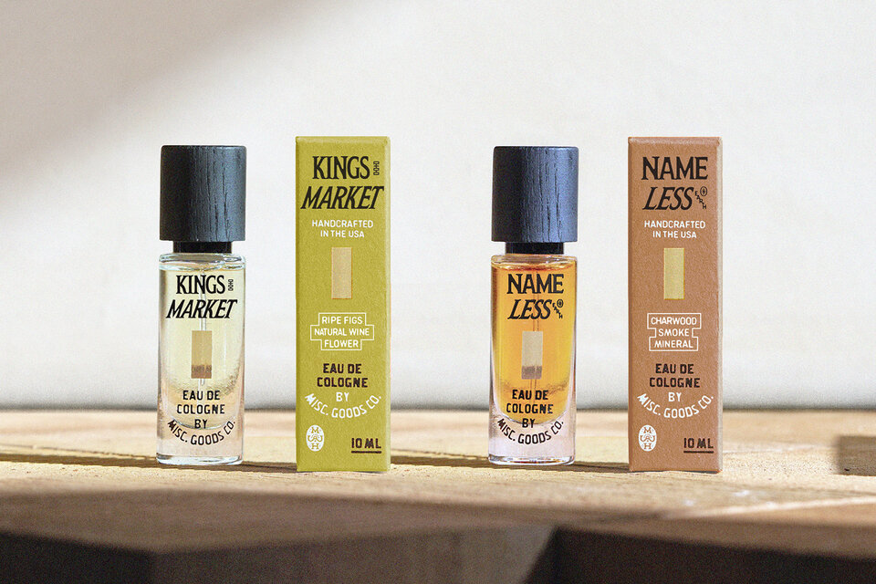 Misc. Goods Co. Nameless Earth + Kings Market Fragrances | Uncrate