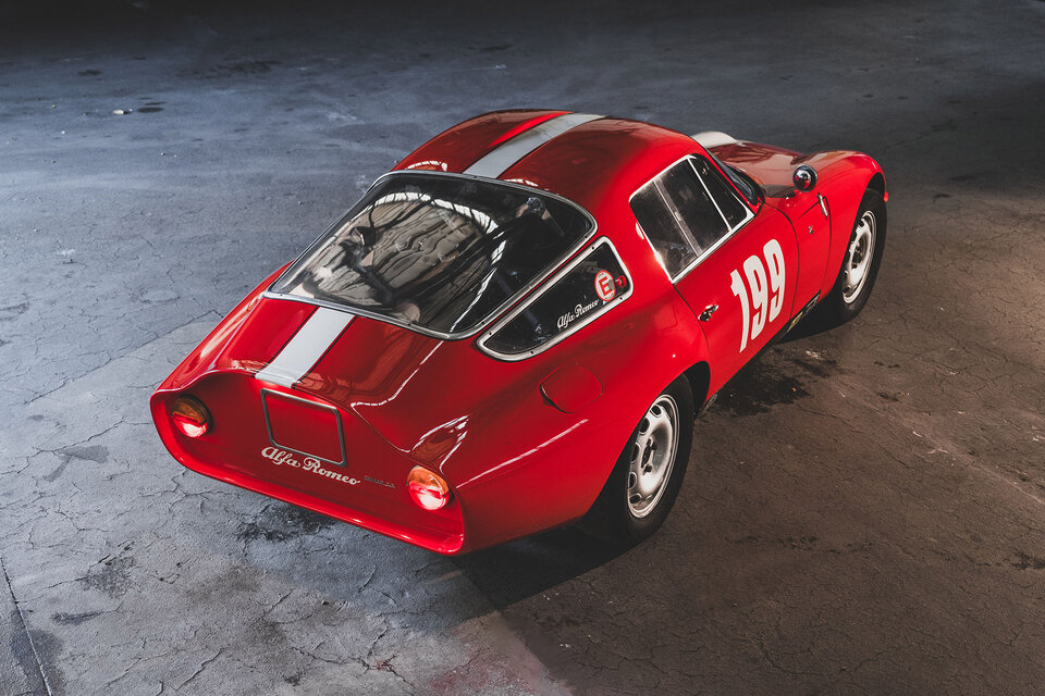 1964 Alfa Romeo Giulia TZ-1 Double Bubble Race Car | Uncrate