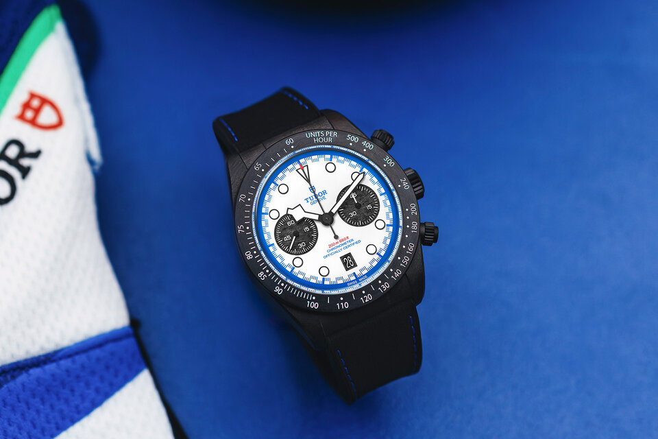 TUDOR Black Bay Chrono Carbon 25 Watch | Uncrate