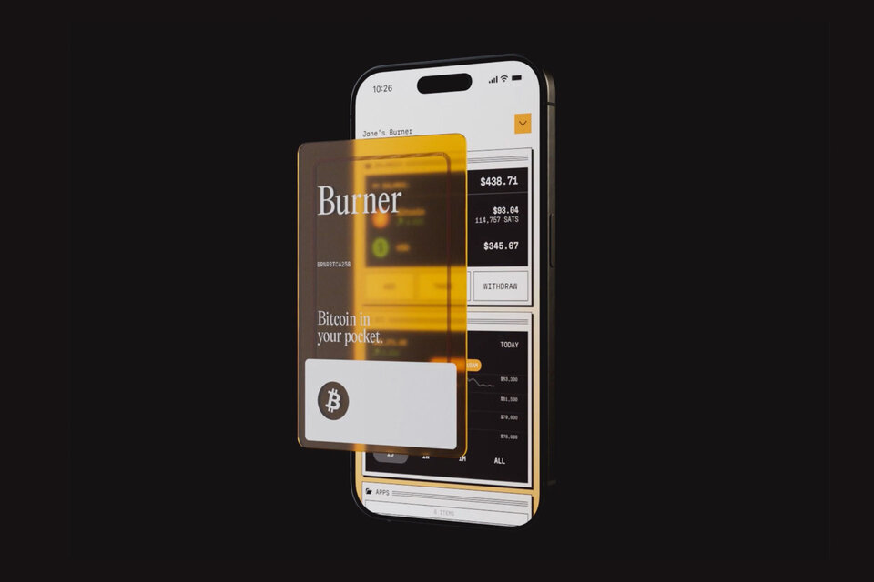 Burner Bitcoin Card | Uncrate