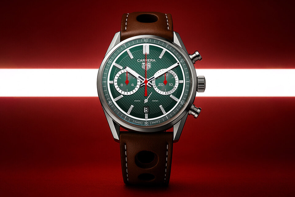 TAG Heuer x Festival of Speed Carrera Chronograph Watch | Uncrate