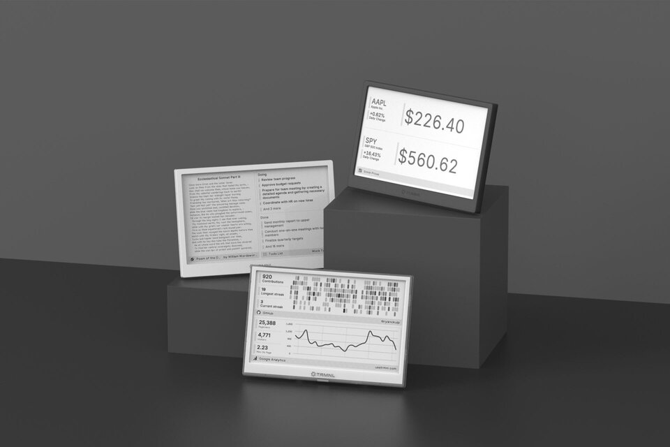TRMNL E-Ink Dashboard | Uncrate
