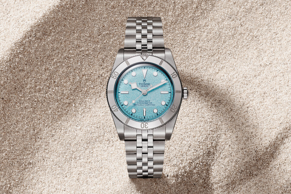 TUDOR Black Bay 54 Lagoon Blue Watch | Uncrate