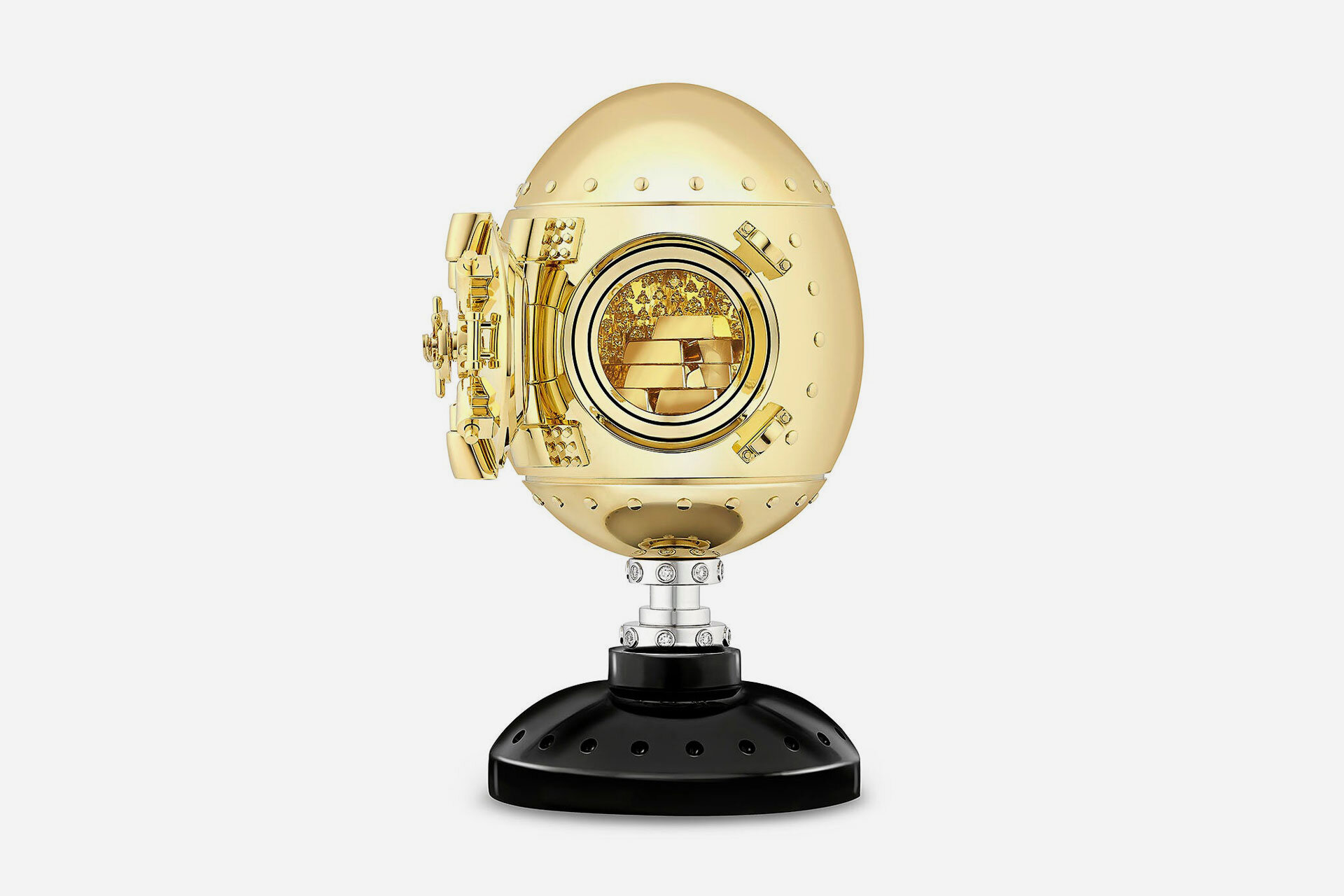 Fabergé x 007 Limited Edition Goldfinger Egg Objet | Uncrate