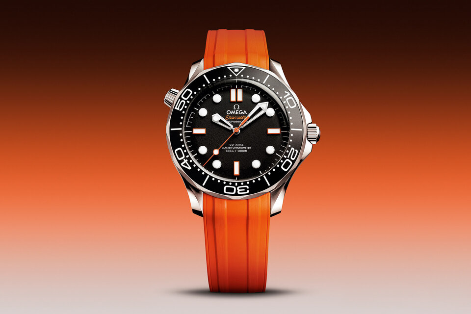 OMEGA Seamaster Diver 300M Orange Watch | Uncrate