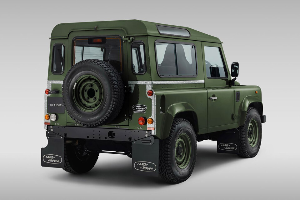 Land Rover Classic Defender V8 Churchill Edition | Uncrate
