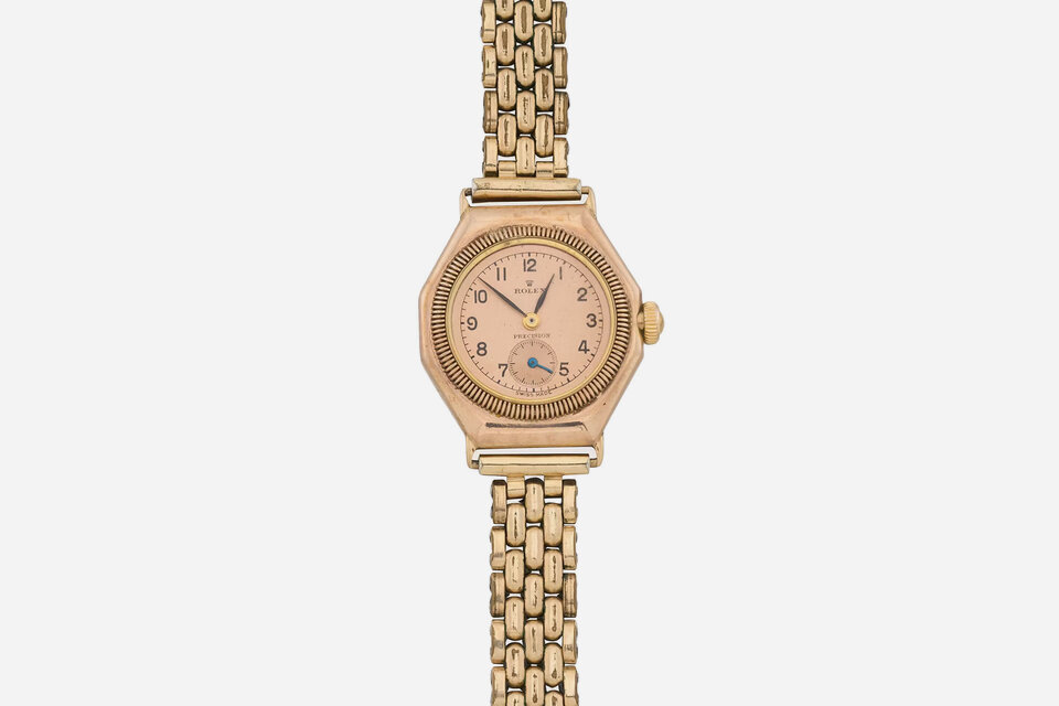Mercedes Gleitze's 1927 Rolex Oyster Watch | Uncrate
