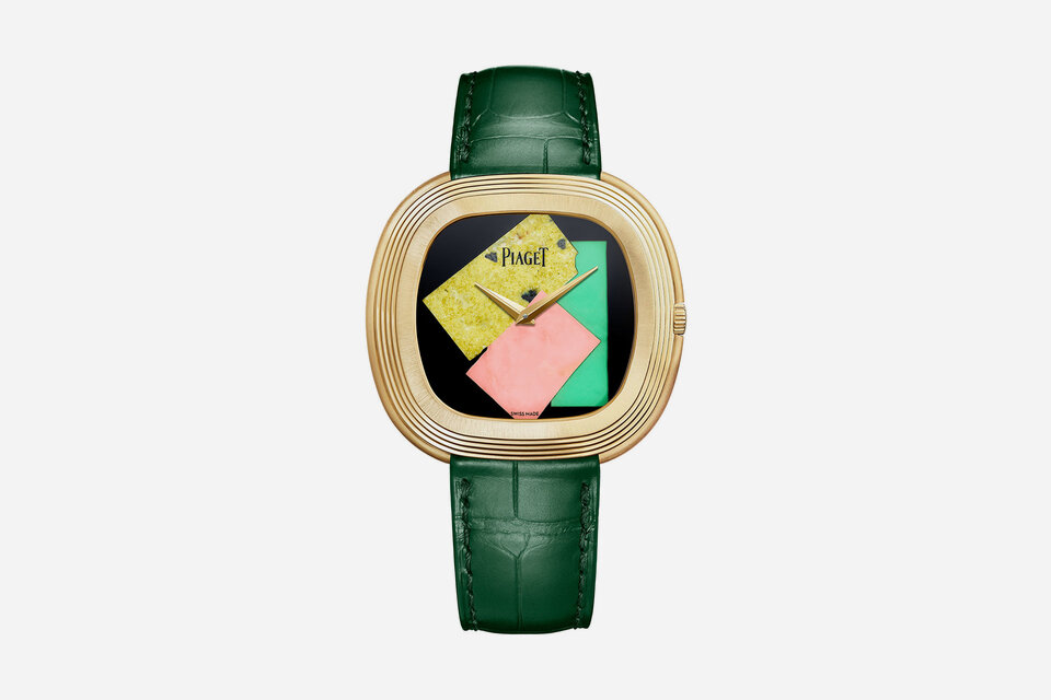 Piaget x Andy Warhol Collage Watch | Uncrate