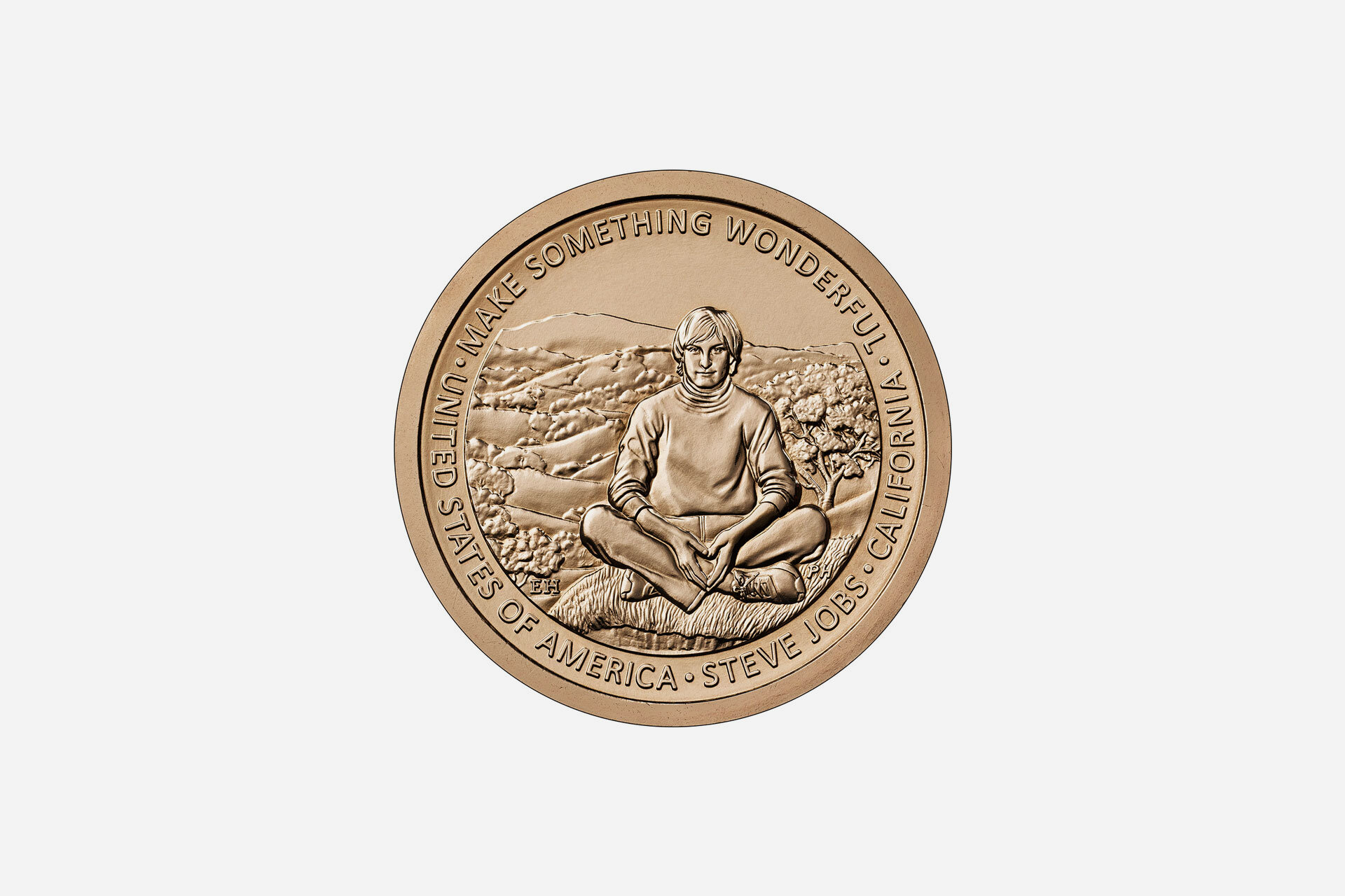 US Mint Steve Jobs $1 Coin | Uncrate