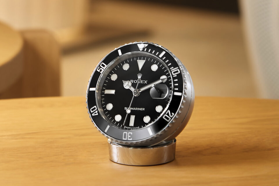 Rolex Submariner Date Desk Clock | Uncrate