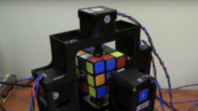 Rubik s Cube Solving Robot Uncrate