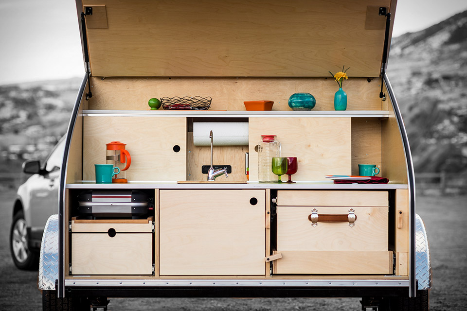 Timberleaf Camping Trailer | Uncrate