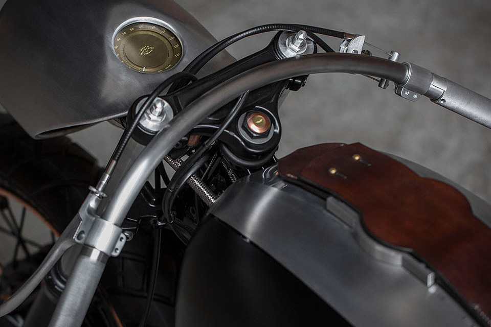 Death Machines Of London Up Yours Copper Motorcycle | Uncrate