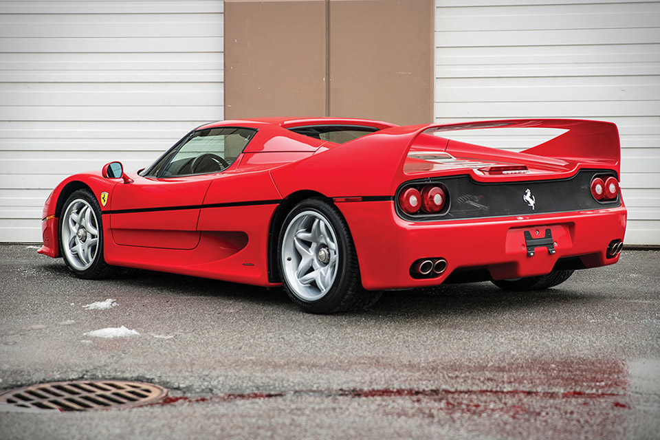 Mike Tyson's 1995 Ferrari F50 | Uncrate